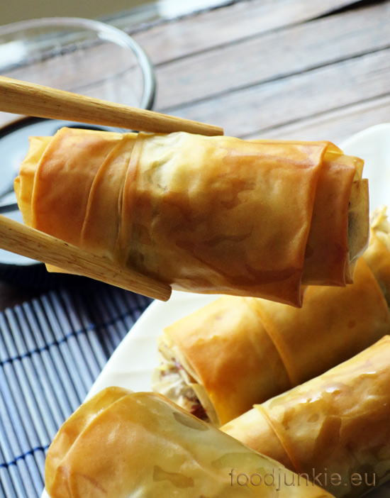 Πιτάκια λαχανικών σαν spring rolls – Food Junkie not junk food